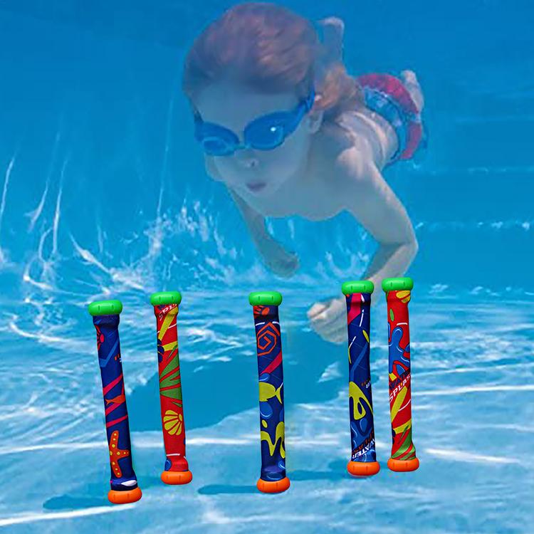 Kids Dive Toys for Pool Swimming Pool Toys Training Diving Sticks ...