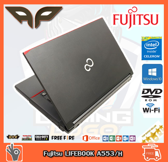 โน๊คบุ๊คมือสอง Notebook Fujitsu Lifebook A553 H Intel® Celeron® 2 Gb
