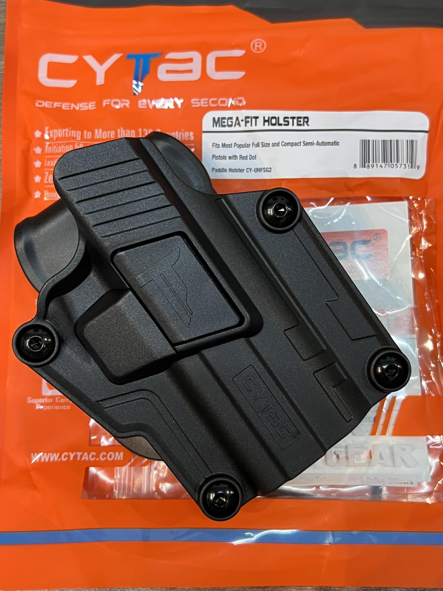 CYTAC thailand ซองพกนอกปลดล็อคนิ้วชี้ Cytac Mega-Fit Holster GEN2 ...