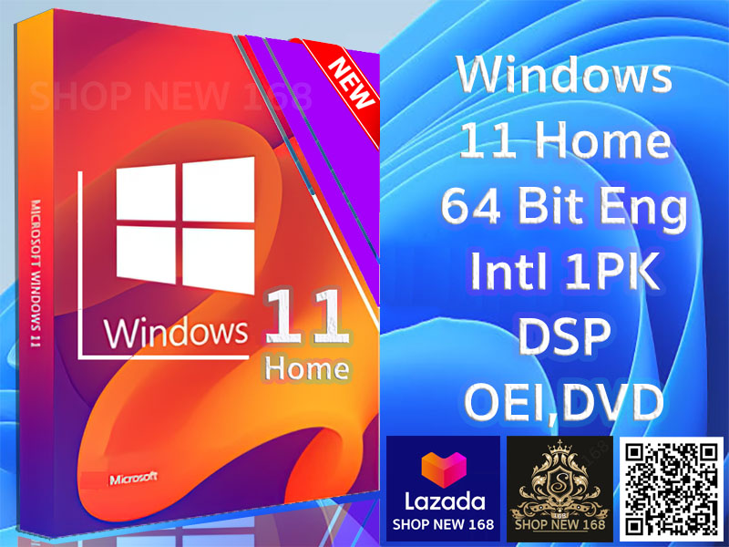 Windows 11 Home 64 Bit Eng Intl 1 Pk DSP OEI,DVD KW9-00632 Ver.02 ...