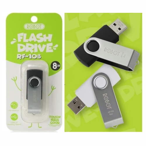 ห้ามพลาด ROBOT RF108 แฟลชไดร์ฟ Flash Drive 8GB Wow สุด แฟลชไดร์ฟไอโฟน ...