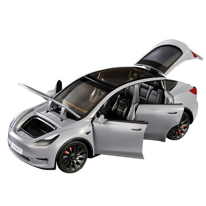 ProudNada Toys โมเดล รถเทสล่า โมเดลY 124 พร้อมตู้ชาร์จ EV (มี 6 สีให้ ...