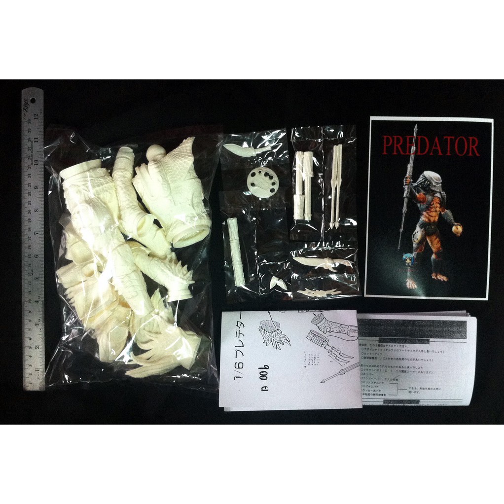 พรีเดเตอร์ Predator ver.6 w/lance ถือหอก 1/6 Vinyl figure model ไวนิล ...