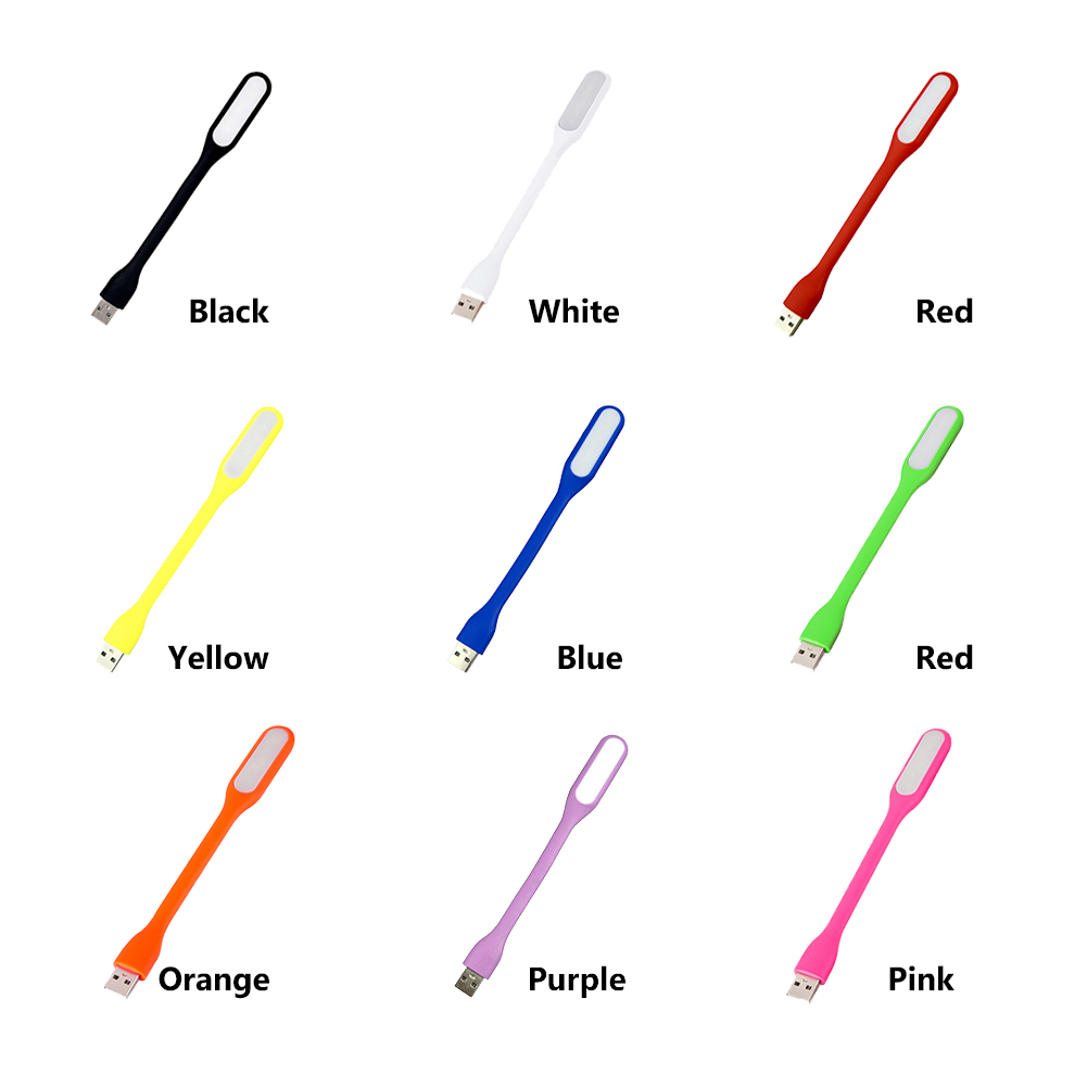 5V Mini USB LED Light DC Flexible Portable Bank Notebook Night Super Bright Book Power ...