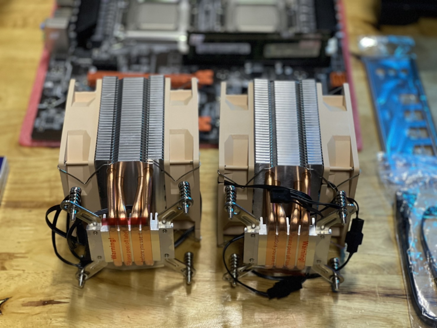 SET 2CPU DUAL CPU MBเมนบอร์ด X79Dual พร้อม CPU Intel Xeon E5-2690V2 X2 20C40T Ram ECC16-128G M.2 ...