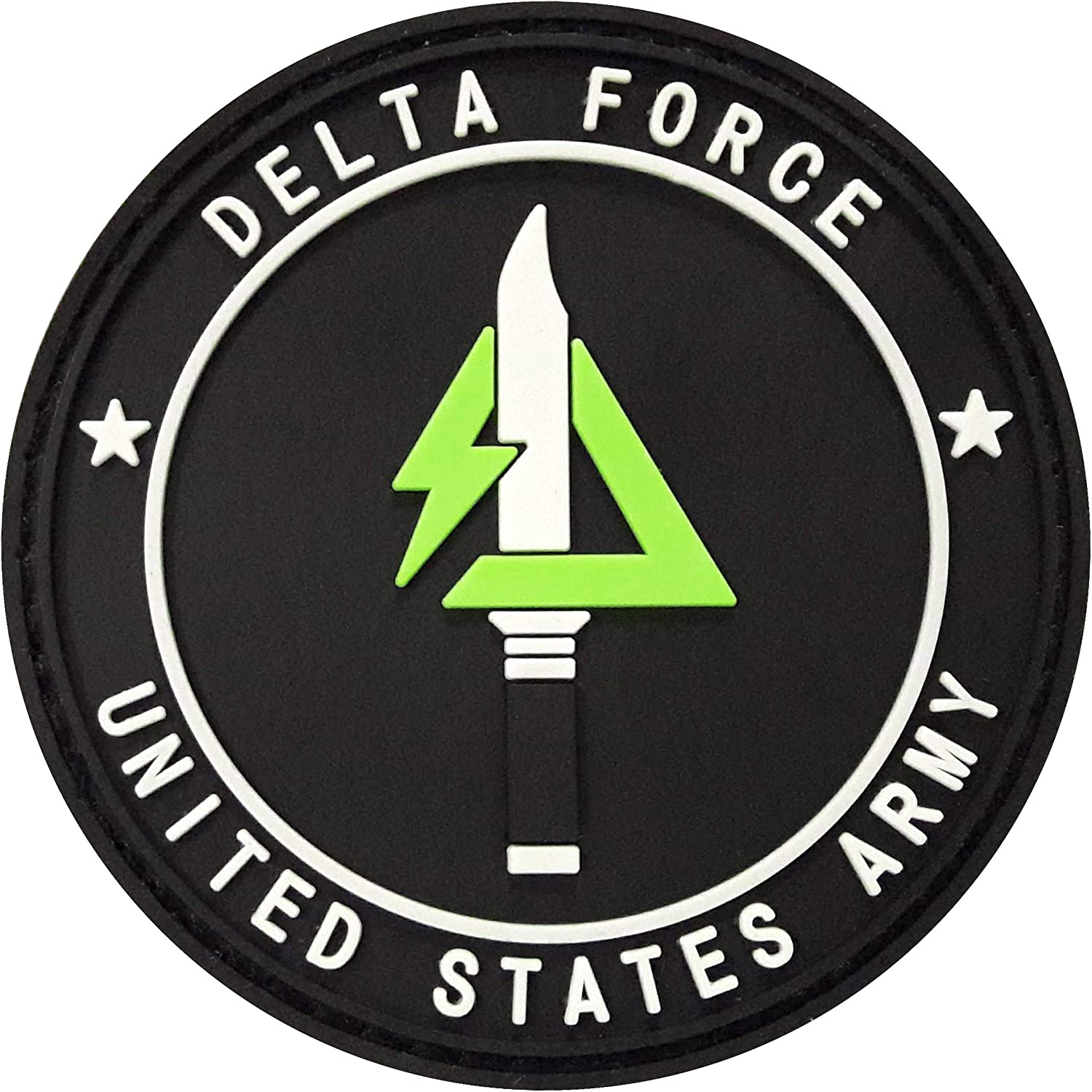 เวลโคร แพทช์ทหาร PVC กองกำลังเดลตา ชุดปฏิบัติการรบพิเศษ US ARMY Delta ...