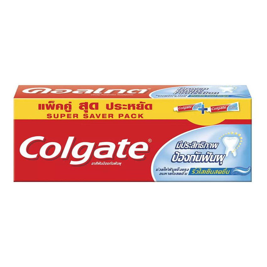 COLGATE Clear and cool lines 140g Twin | Lazada.co.th