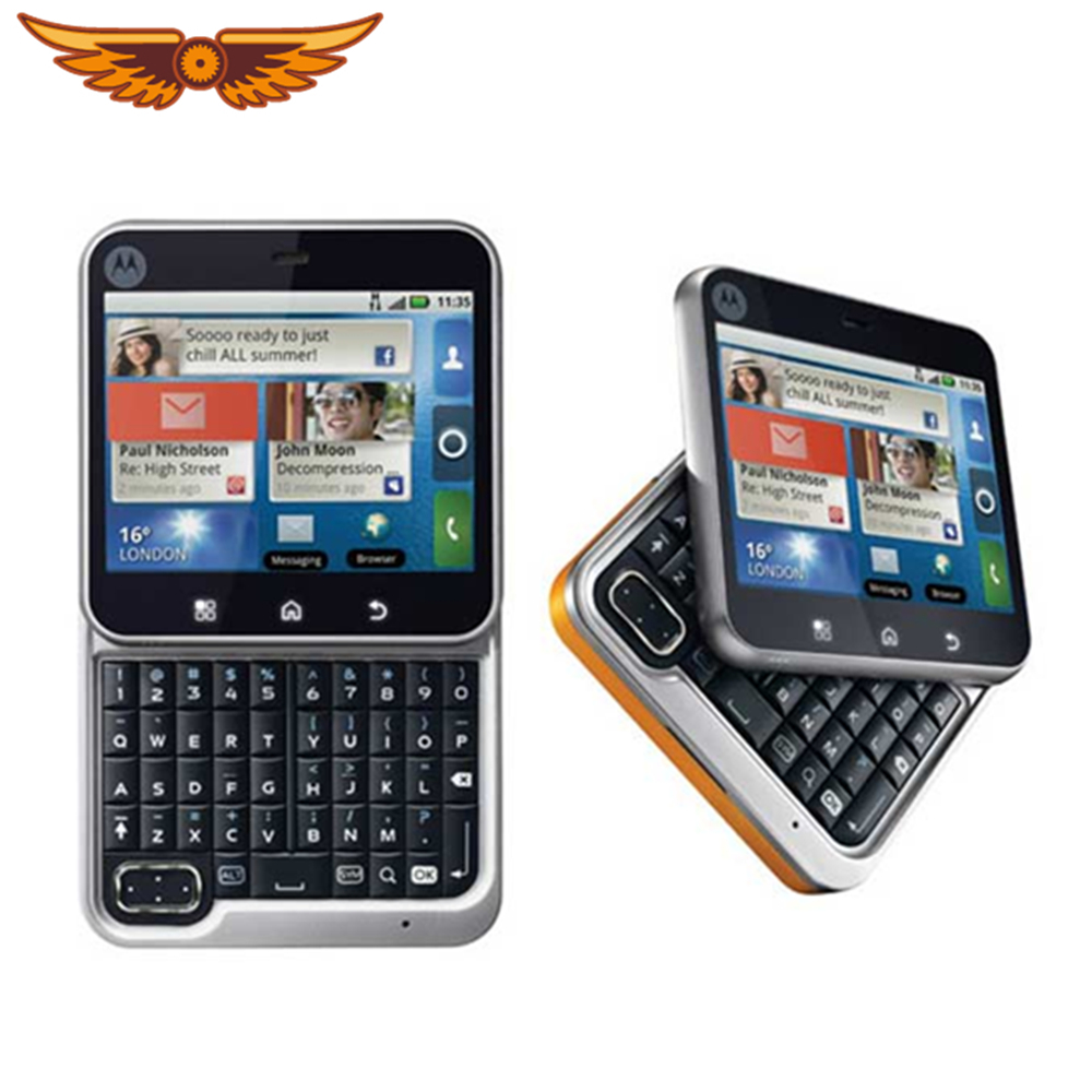 ปลดล็อก Motorola FlipOut MB511 GSM QWERTY คีย์บอร์ด 3.15MP กล้อง WIFI ...