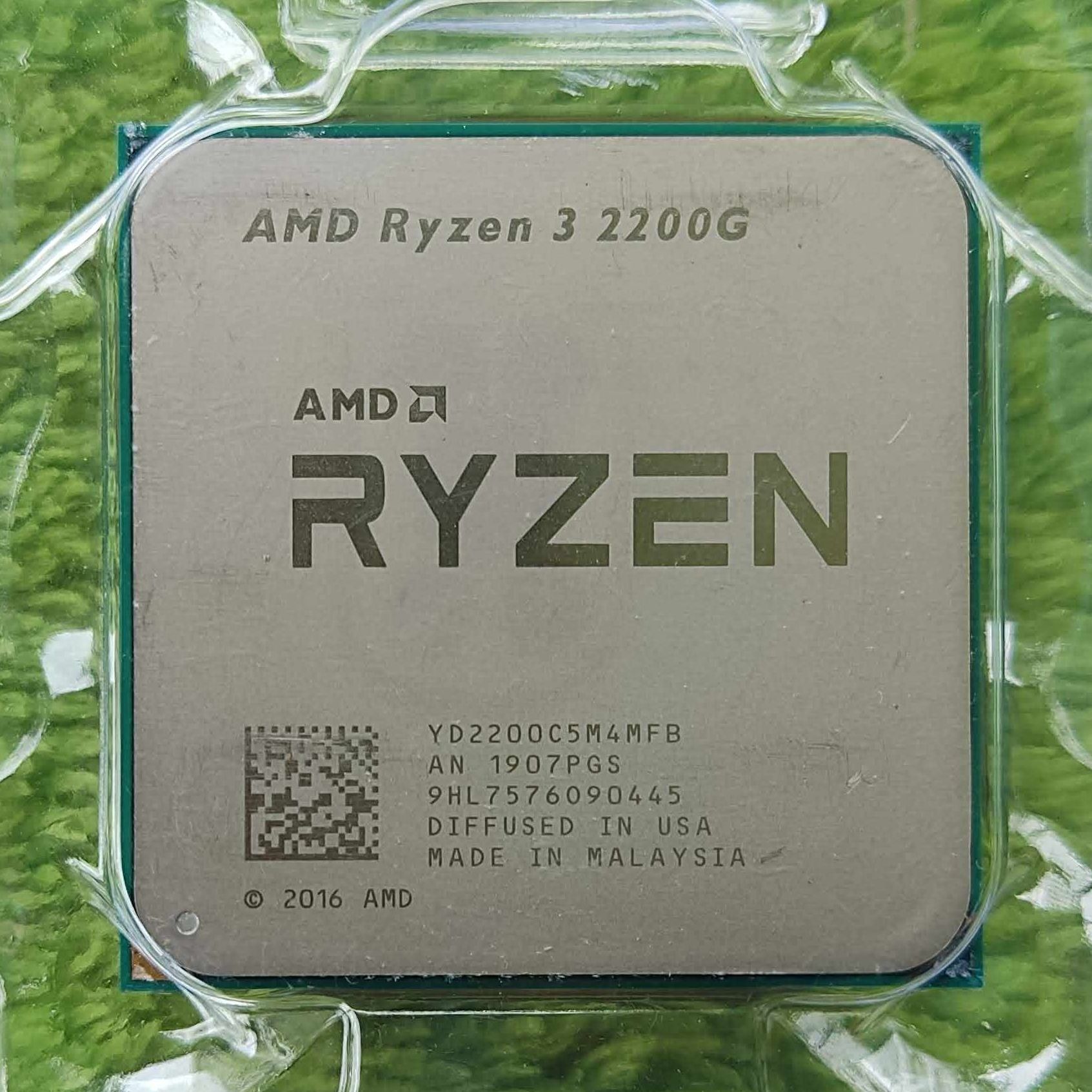 CPU Ryzen 3 2200G 4c4t Turbo 3.70GHz ออนบอร์ด Vega8 AM4 หน่วยประมวลผลPCมือสอง - BeNcluB Shop ...