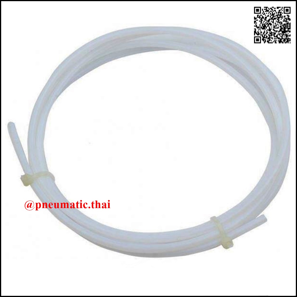PTFE-10M Teflon Tube สายลมทนความร้อนสูง ทนอุณหภูมิได้ถึง 260C สายเทปล่อน ขนาด OD/ID 4x2 / 6x4 ...