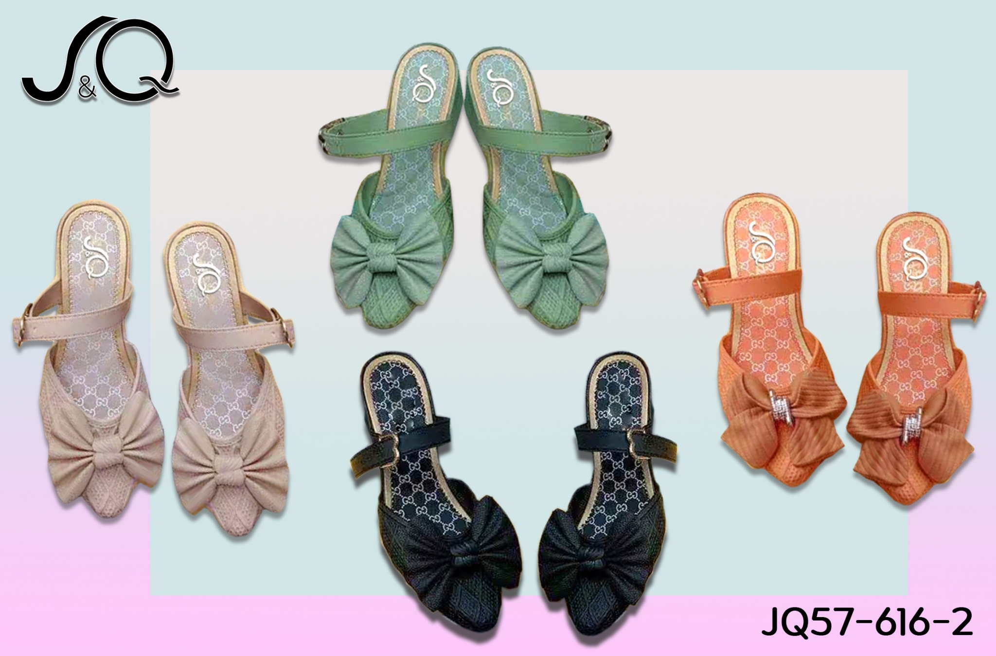 รองเท้าแฟชั่น นำเข้า ราคาถูก สวมใส่สบาย ไม่เจ็บเท้า นุ่ม น่ารัก JQ57 ...