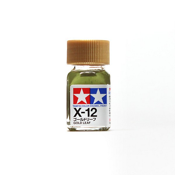 Tamiya Enamel Color 80012 X-12 Gold Leaf (Gloss Metallic) 45135118 ...