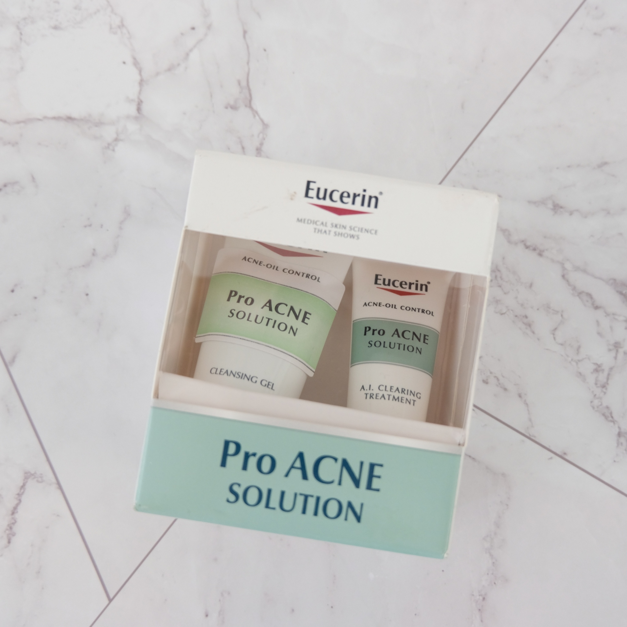 Eucerin Pro ACNE Solution STARTER KIT SET ยูเซอริน ชุดจัดการหัวสิว สิว ...