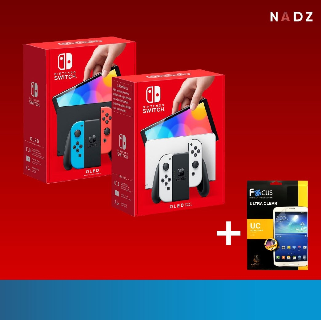 Nintendo Switch Console Oled Model** ประกัน MAXSOFT 1 ปี ( White / Neon ...