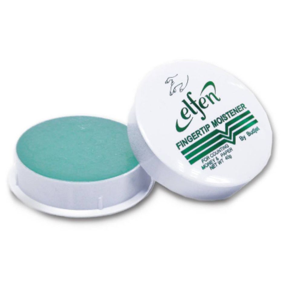 Elfen เอลเฟ่น ขี้ผึ้งนับแบงค์ ขี้ผึ้งนับกระดาษ (1ตลับ) สินค้าพร้อมส่ง ...