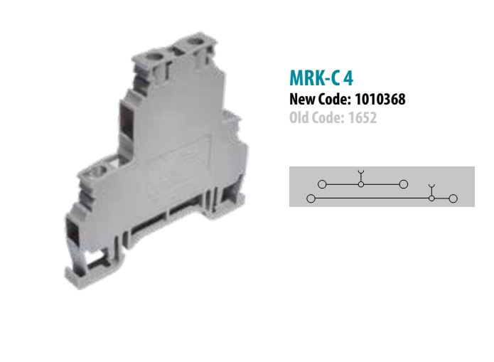 สกรู เทอร์มินอล บล็อก แบบ 2 ชั้น / Double Level Screwed Terminal Block / - Onka (Made in Turkey ...