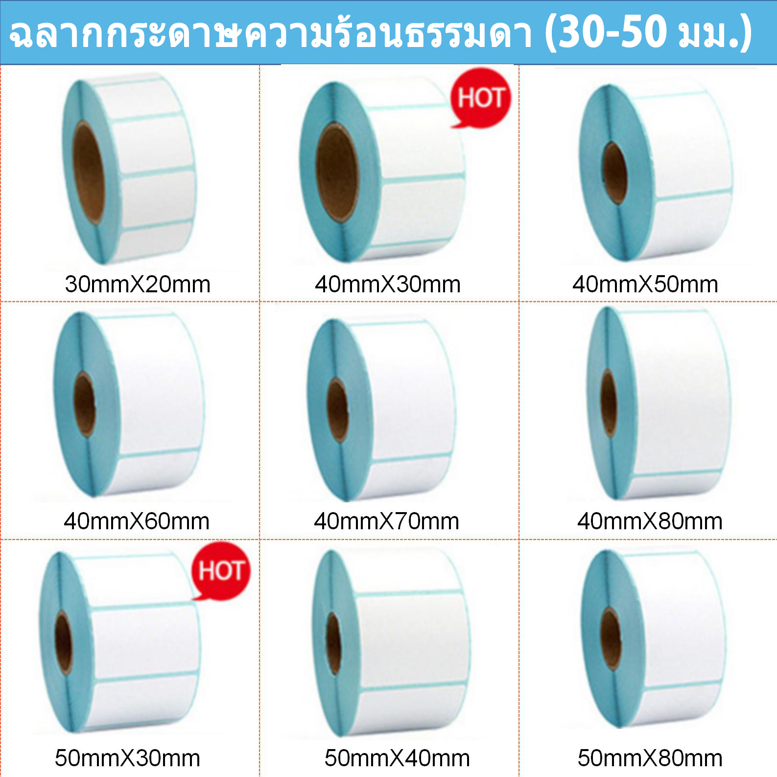กระดาษม้วนเก็บความร้อน กระดาษความร้อน Kertas Resit กระดาษใบเสร็จรับเงิน ...