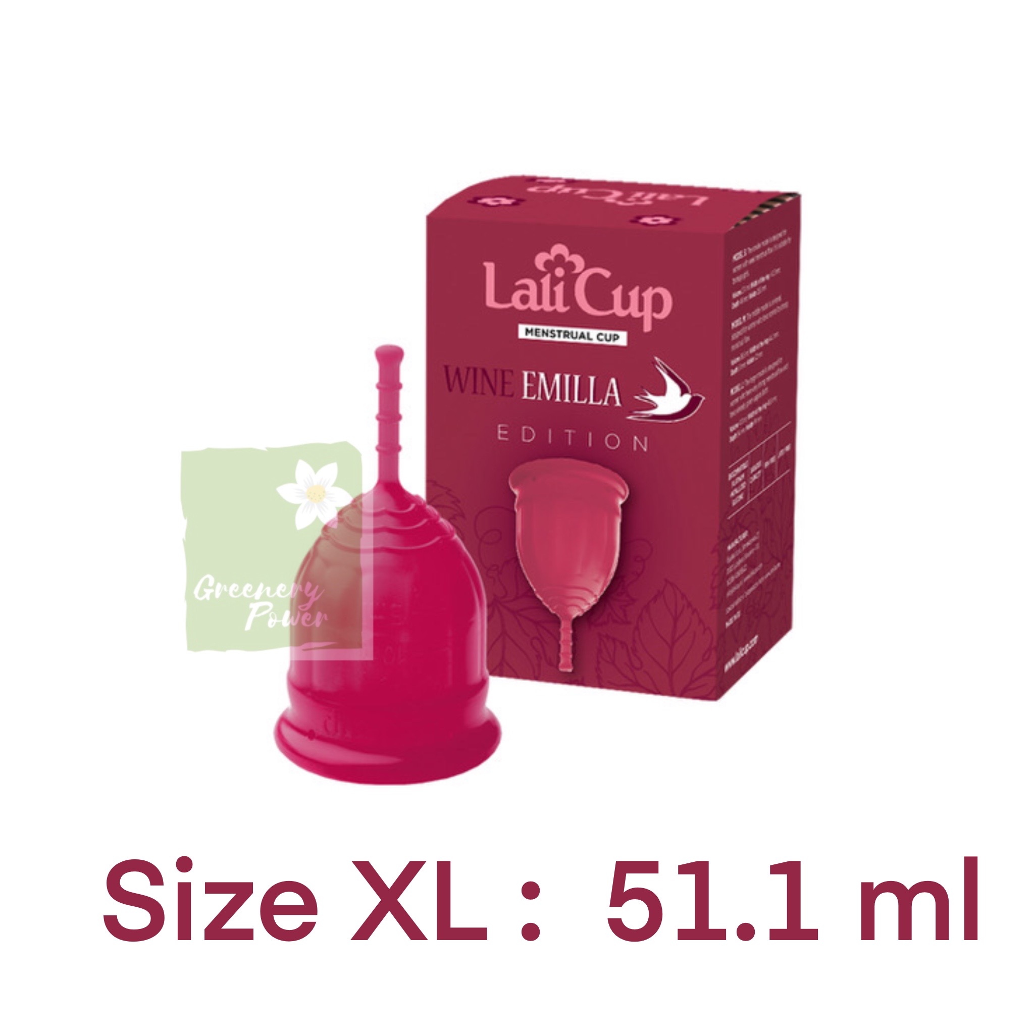 Lalicup Menstrual cup size S-XL จากประเทศ Slovania มีคู่มือภาษาไทย ถ้วย ...