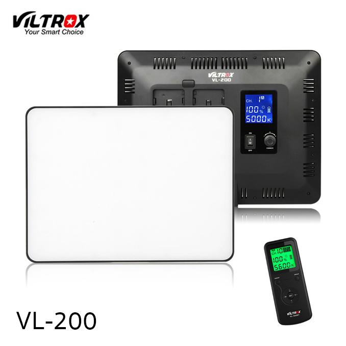 VILTROX VL-200 is an ultra-thin two-color warm fill light (color ...