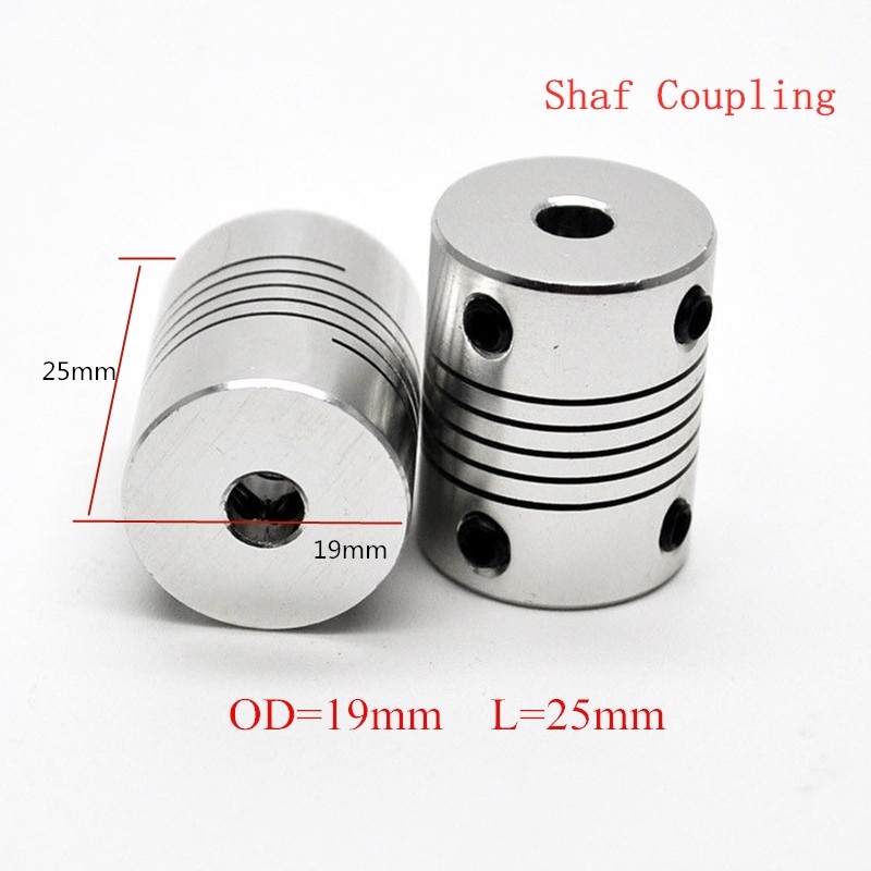 Stepper Motor Jaw Shaft Coupling 5mm To 8mm Flexible Coupler 3D Printer ...