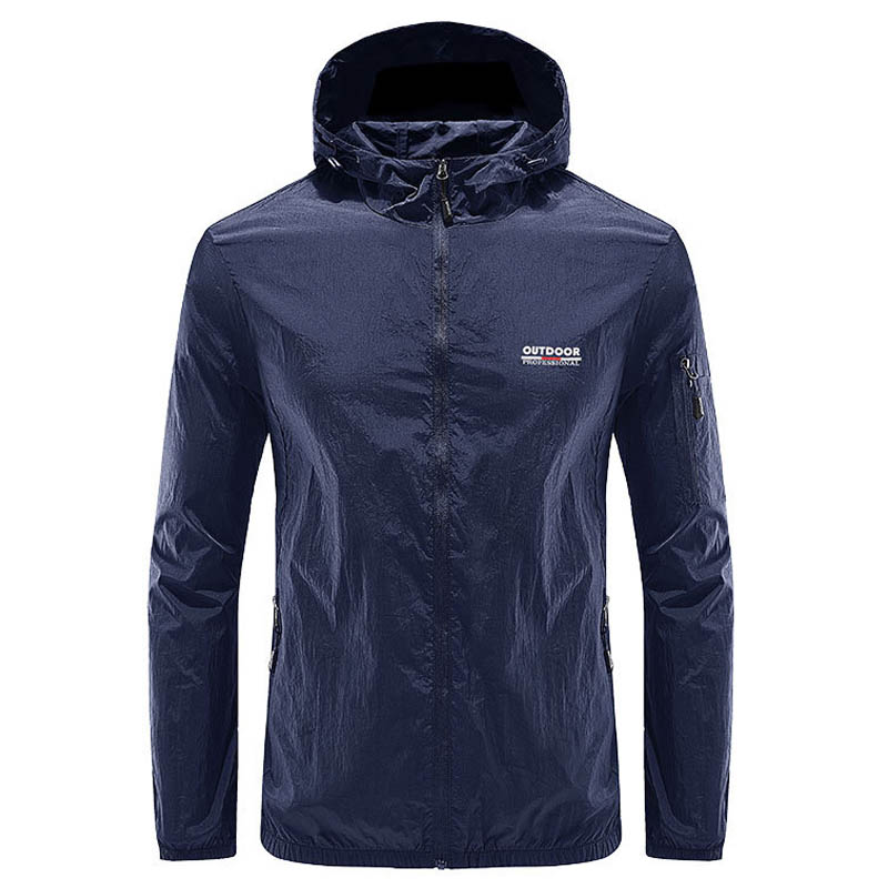 Ultralight Men Sun-Protective Hiking Jacket Skin Coat Outdoor Sport ...