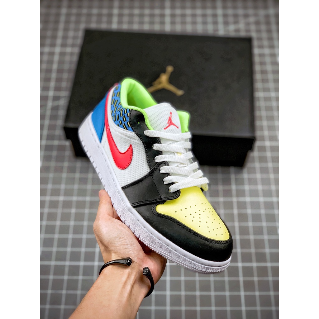 ลดกระหน่ำของแท้รองเท้าบาสเก็ตบอล J 1 Low Women S Trend Panel Breathable ...