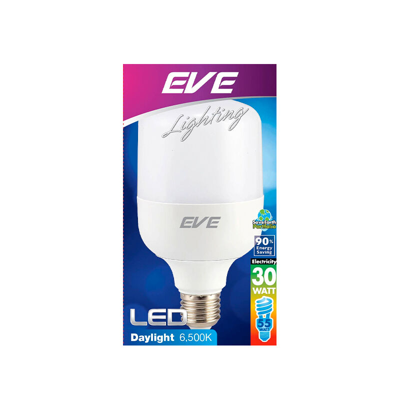 EVE LIGHTING หลอดไฟ LED E27 รุ่น LED High Watt Shop Bulb ขนาด 30 วัตต์ ...