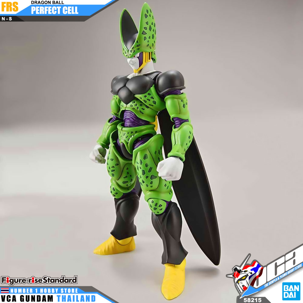 BANDAI FIGURE-RISE STANDARD PERFECT CELL FIGURE RISE ดราก้อนบอล พลาสติก ...
