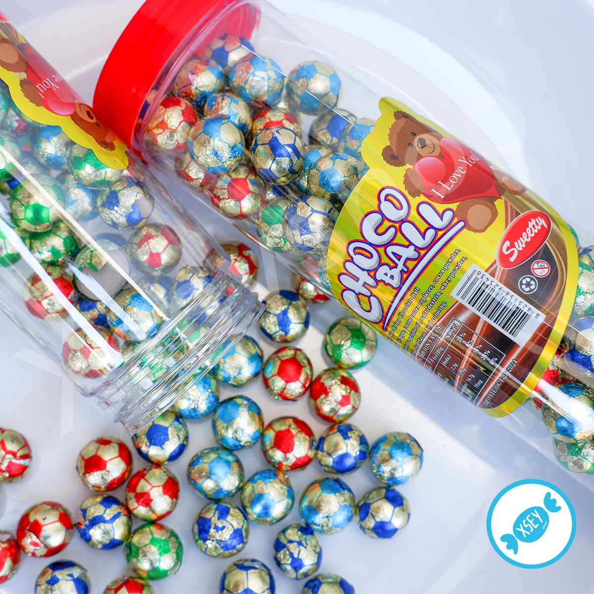 Choco Ball ช็อกโก้บอล กระปุกยาว ราคาพิเศษ 1 กระปุกมี 100 ชิ้น | Lazada ...