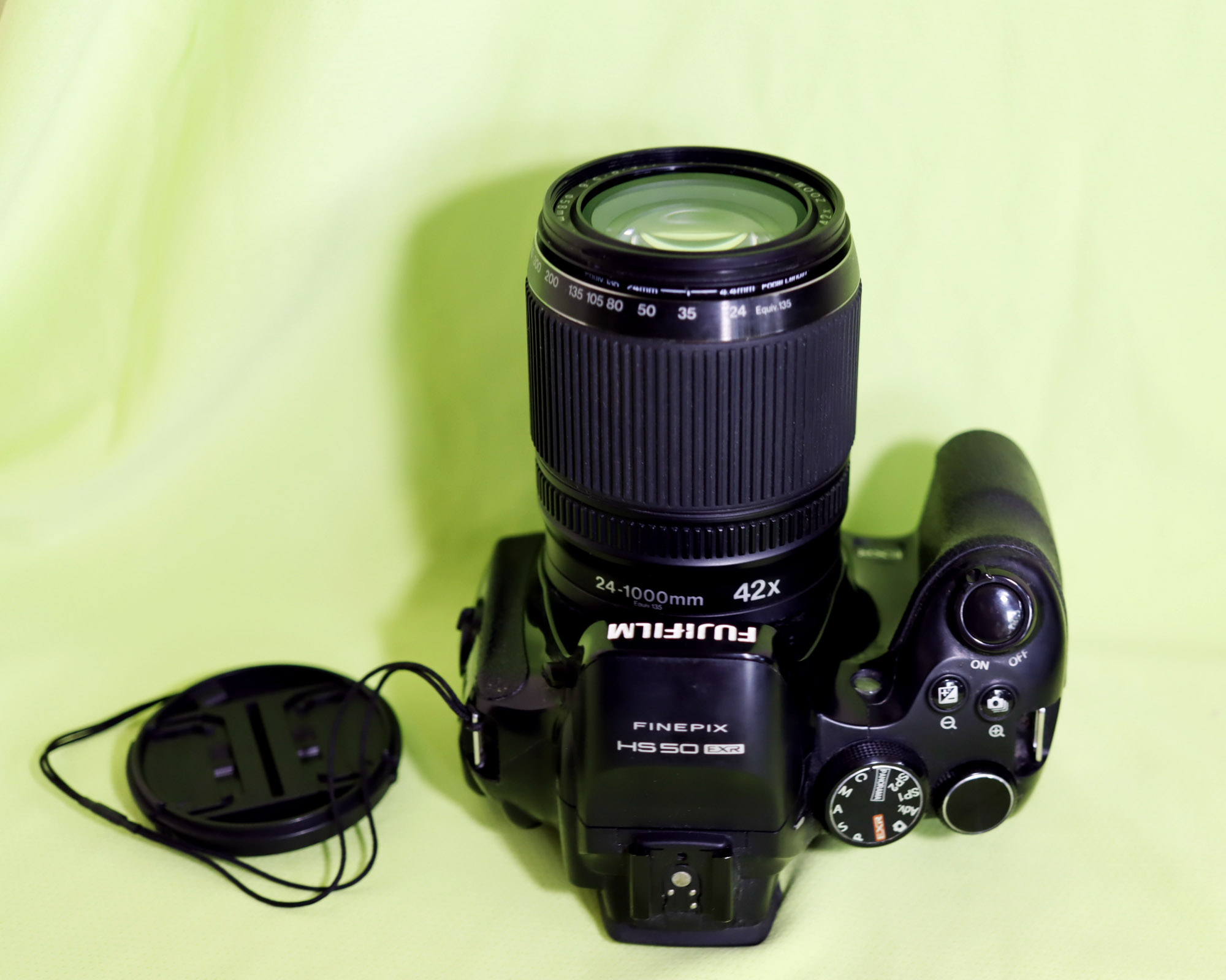 Fujifilm FinePix HS50EXR Digital Camera 42X Super EBC Fujinon Zoom lens ...