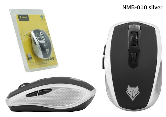 แท้100 NUBWO คลิ๊กไม่มีเสียง MOUSE WIRELESS 2.4GHz NMB-010 Silent ...