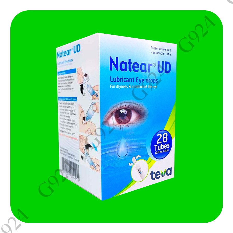 ⑨②④ NATEAR UNIT DOSE MULTIPLE DOSE กล่องละ 28 หลอด กล่องละ 1 ขวดๆ ละ 10 ...