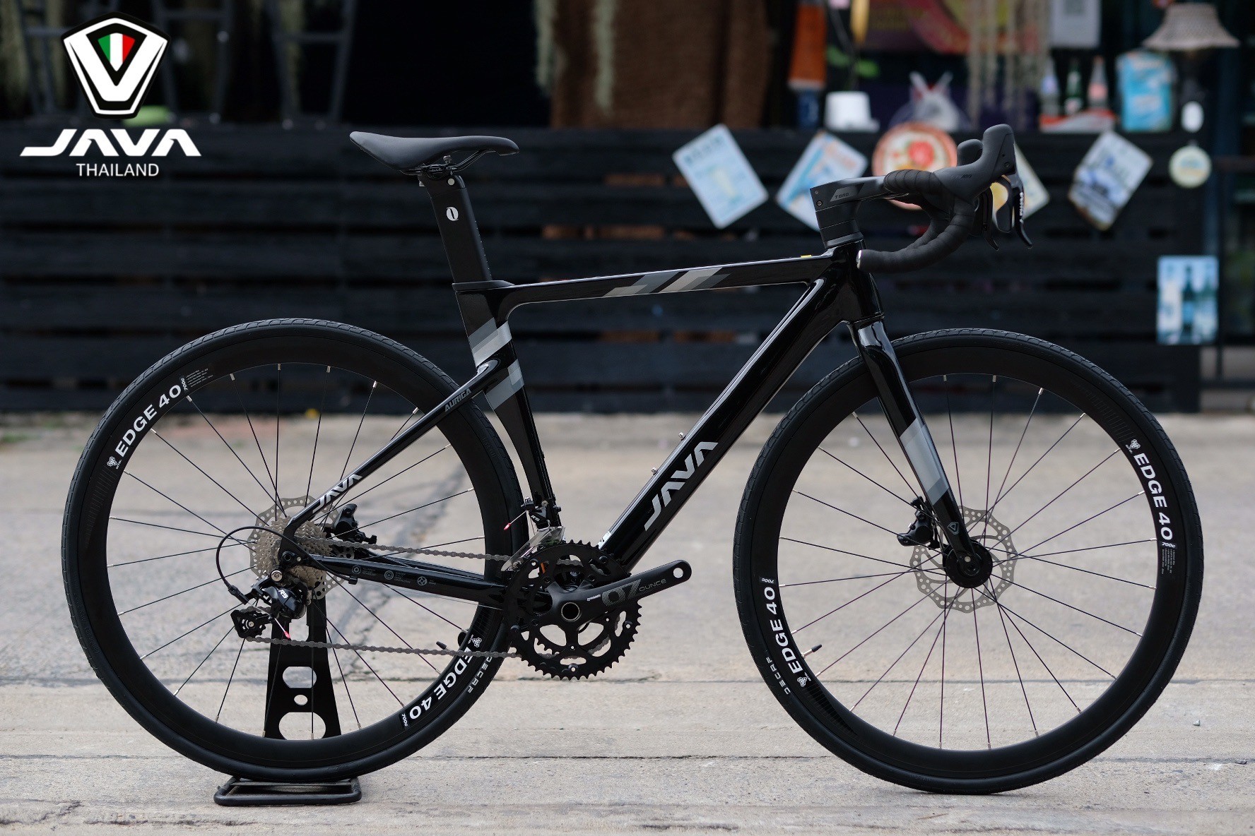 จักรยานเสือหมอบ Java Auriga R5 18sp ชุดขับ L-Twoo เฟรมอะลูมิเนียม แฮนด์ ...