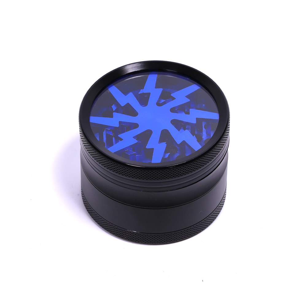 4 Pieces Flash Aluminum Grinder – Blue - RAWlife247 - ThaiPick