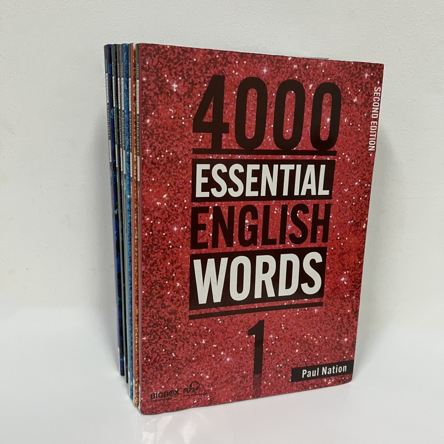 New version of 4000 words of English: 6 books of Essential English ...
