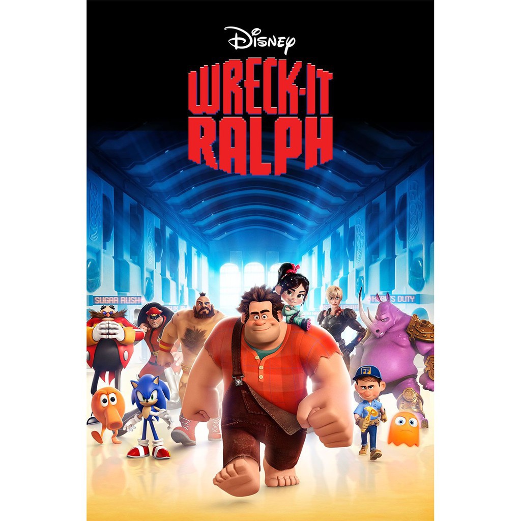 ส่งฟรี [Wreck-It Ralph 1]DVD Disney Cartoon แผ่นดีวีดี การ์ตูน เก็บเงิน ...