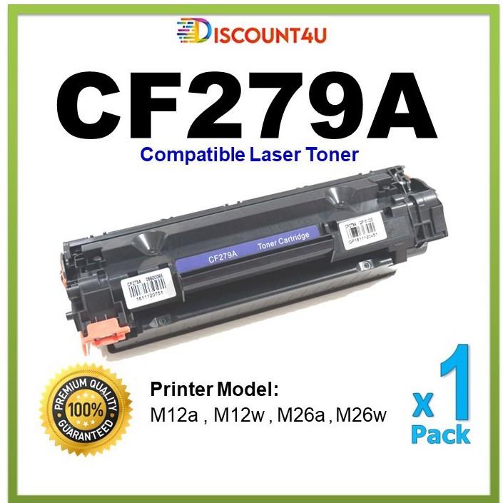 Discount4u ..Toner HP CF279A 79A Printer HP LaserJet Pro M12a /M12w ...