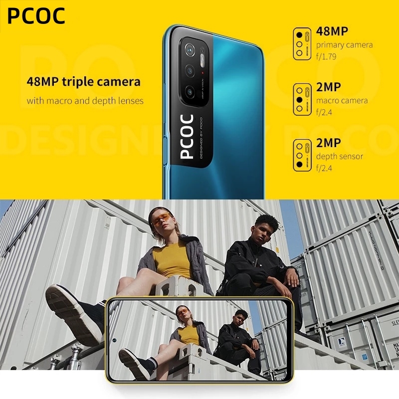 รับประกัน1ปีใหม่ ของแท้ PCOC M3 Pro 5G 7.5นิ้ว โทรศัพท์มือถือ รองรับ2 ...