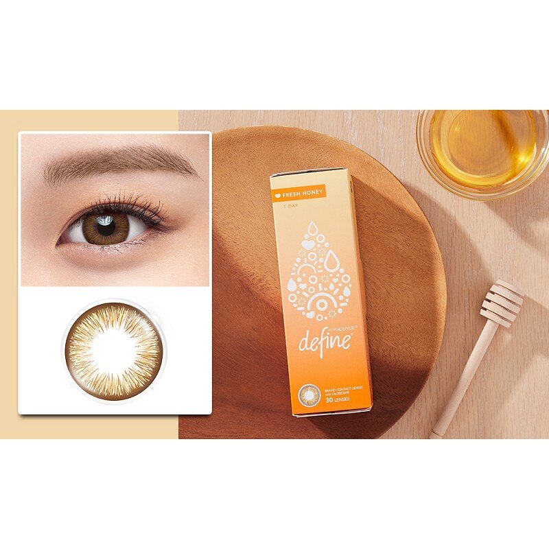 Bunkers Define สีใหม่ 1 Day Acuvue Define Fresh Collection คอนแทคสี ...