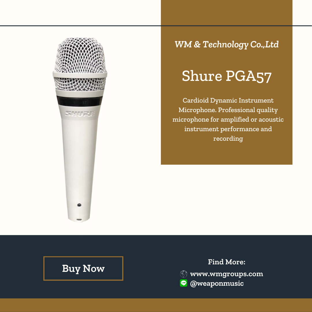 Shure PGA57 Dynamic Microphone | Lazada.co.th