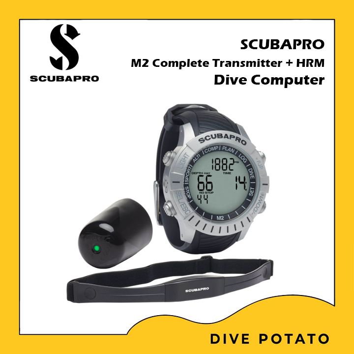 Scubapro M2 Complete Transmitter + HRM Dive Computer | Lazada.co.th