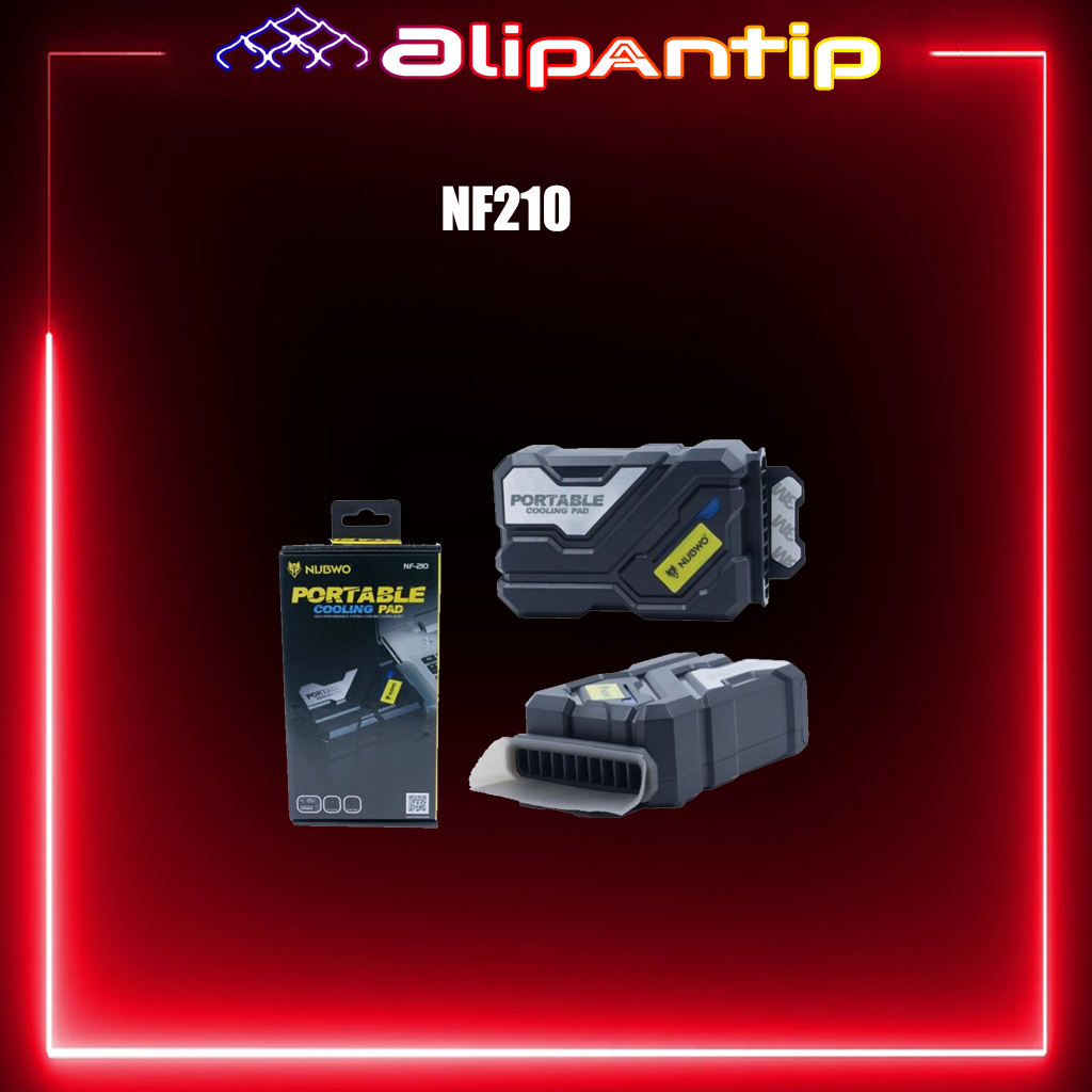 Nubwo NF-210 Portable Cooling Black (nf210) - alipantiponline - ThaiPick