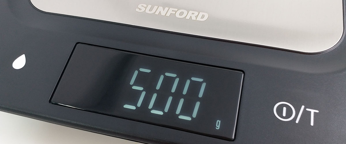 รับประกัน 3 ปี เครื่องชั่งดิจิตอล SUNFORD VR5000 5 กิโลกรัม ความละเอียด 1 กรัม จอ REVERSED ...