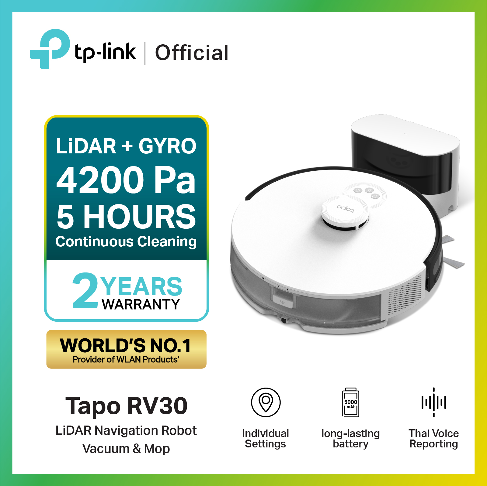 Tapo Robot Vacuum Replacement Kit อะไหล่ อุปกรณ์เสริมหุ่นยนต์ดูดฝุ่น ...