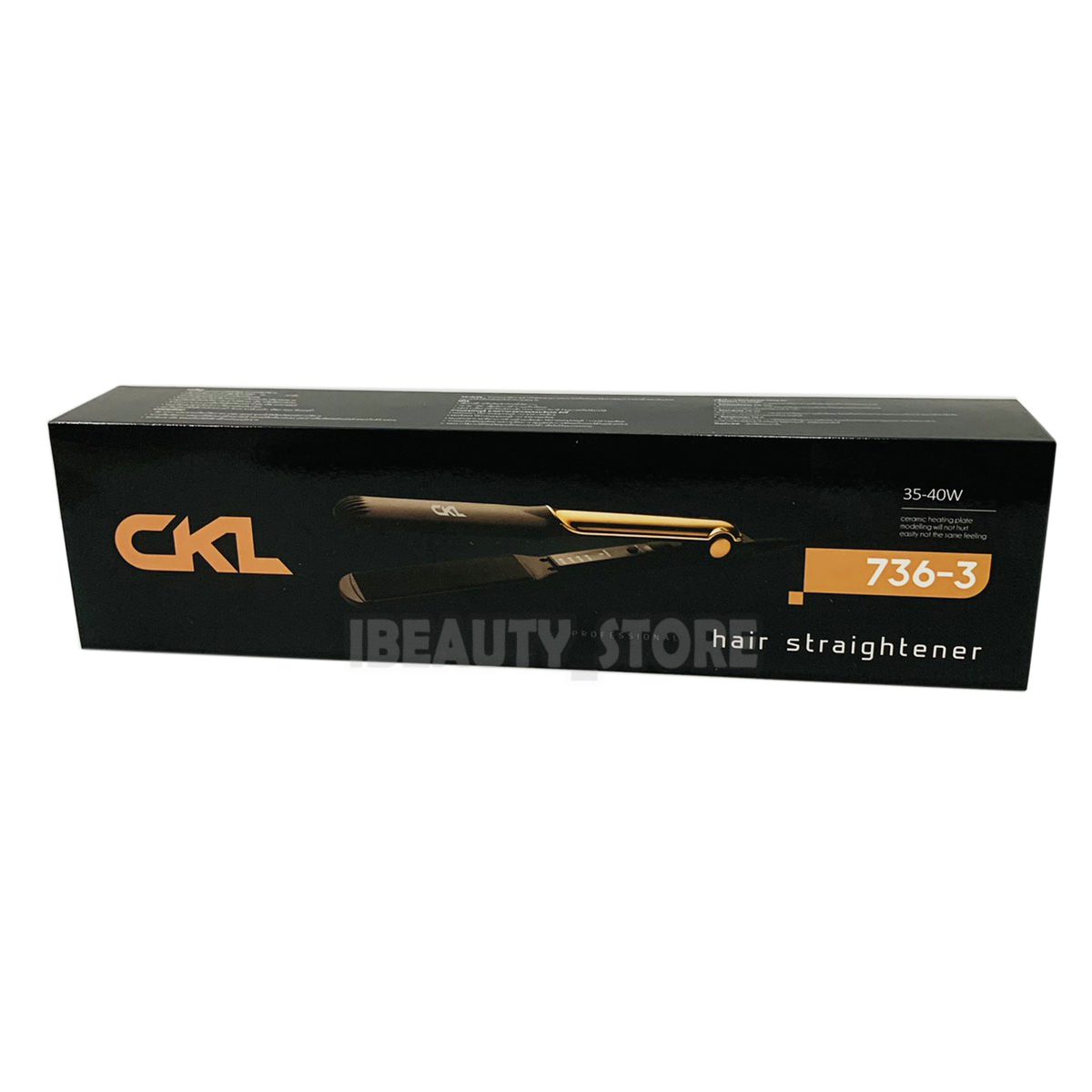 CKL เครื่องหนีบผมตรงหน้ากว้าง ร้อนเร็ว ปรับอุณหภูมิได้ 4 ระดับ CKL 736-3 เครื่องหนีบผม ที่หนีบผม ...
