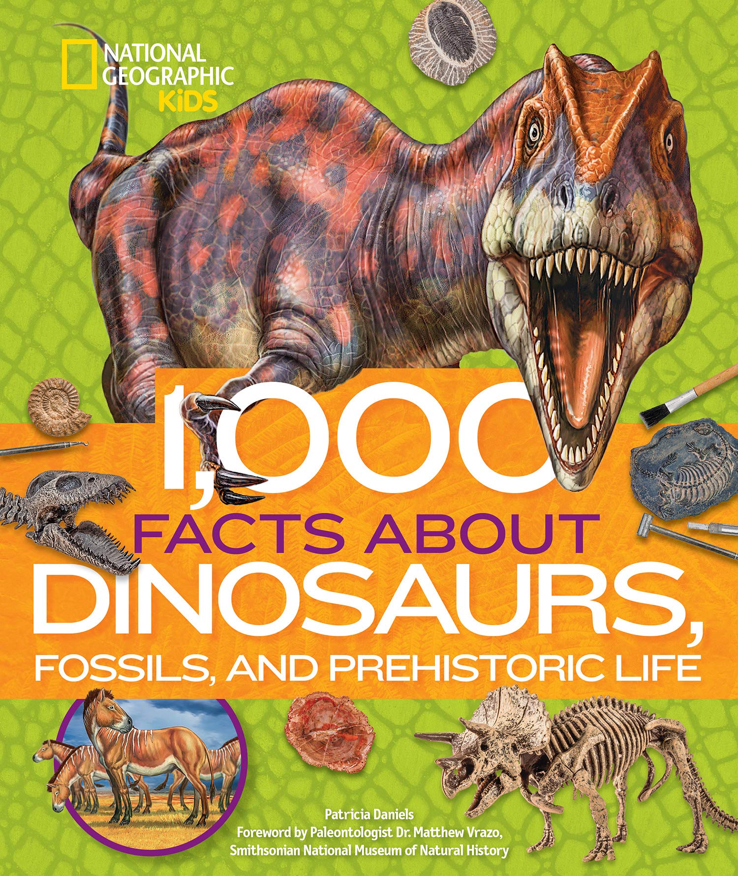 English Book 1,000 Facts About Dinosaurs, Fossils, and Prehistoric Life ...