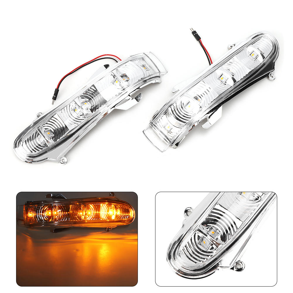 【ราคาถูกคุณภาพดี】ไฟเลี้ยวกระจกประตูเหมาะสำหรับMercedes Benz W215 CL215 ...