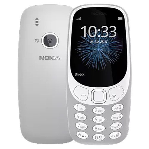 โทรศัพท์มือถือ NOKIA 3310 (สีเทา) มี 2 ซิม 3G/4G รุ่นใหม่ 2020 โนเกียปุ่มกด - Chenjan - ThaiPick