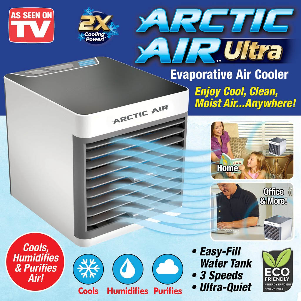 พัดลมไอเย็น ส่วนบุคคล Arctic Air Ultra 2X Cooling Power Personal ...