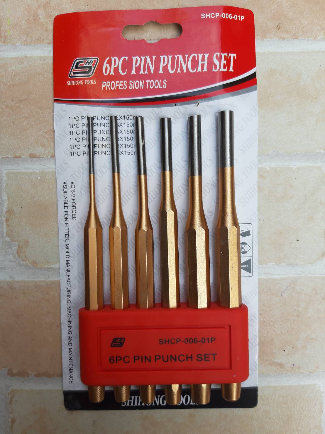 SHIHONG TOOLS เหล็กส่งขนาน ขนาด 2 -8 มม. ชุด 6 ชิ้น | Lazada.co.th